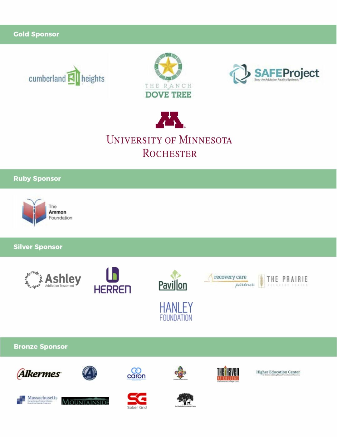 10th National Collegiate Recovery Conference - Association of Recovery ...