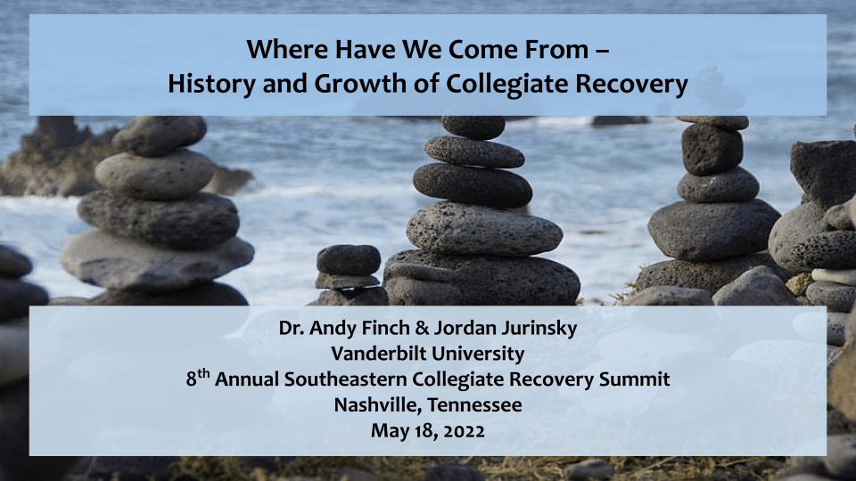 History of Collegiate Recovery - Association of Recovery in Higher ...