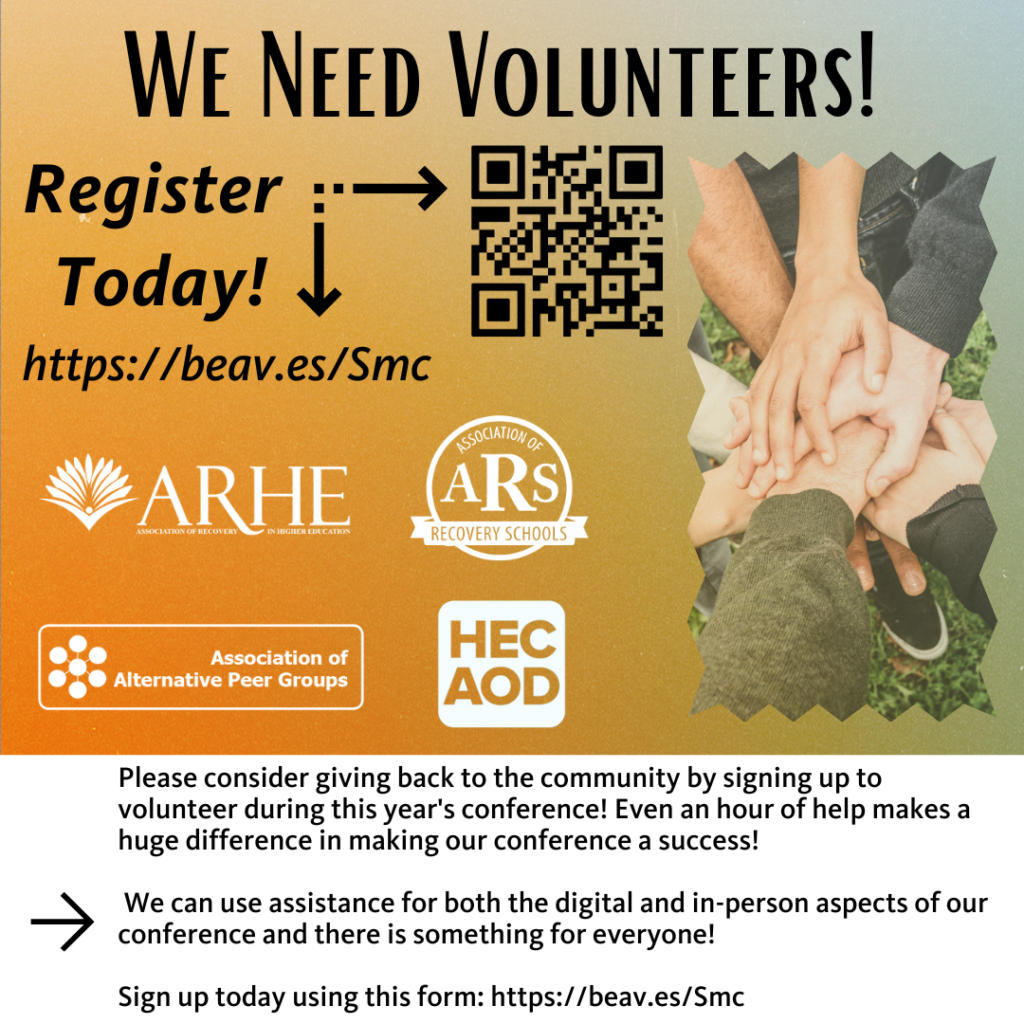 2023 Conference Association Of Recovery In Higher Education Arhe
