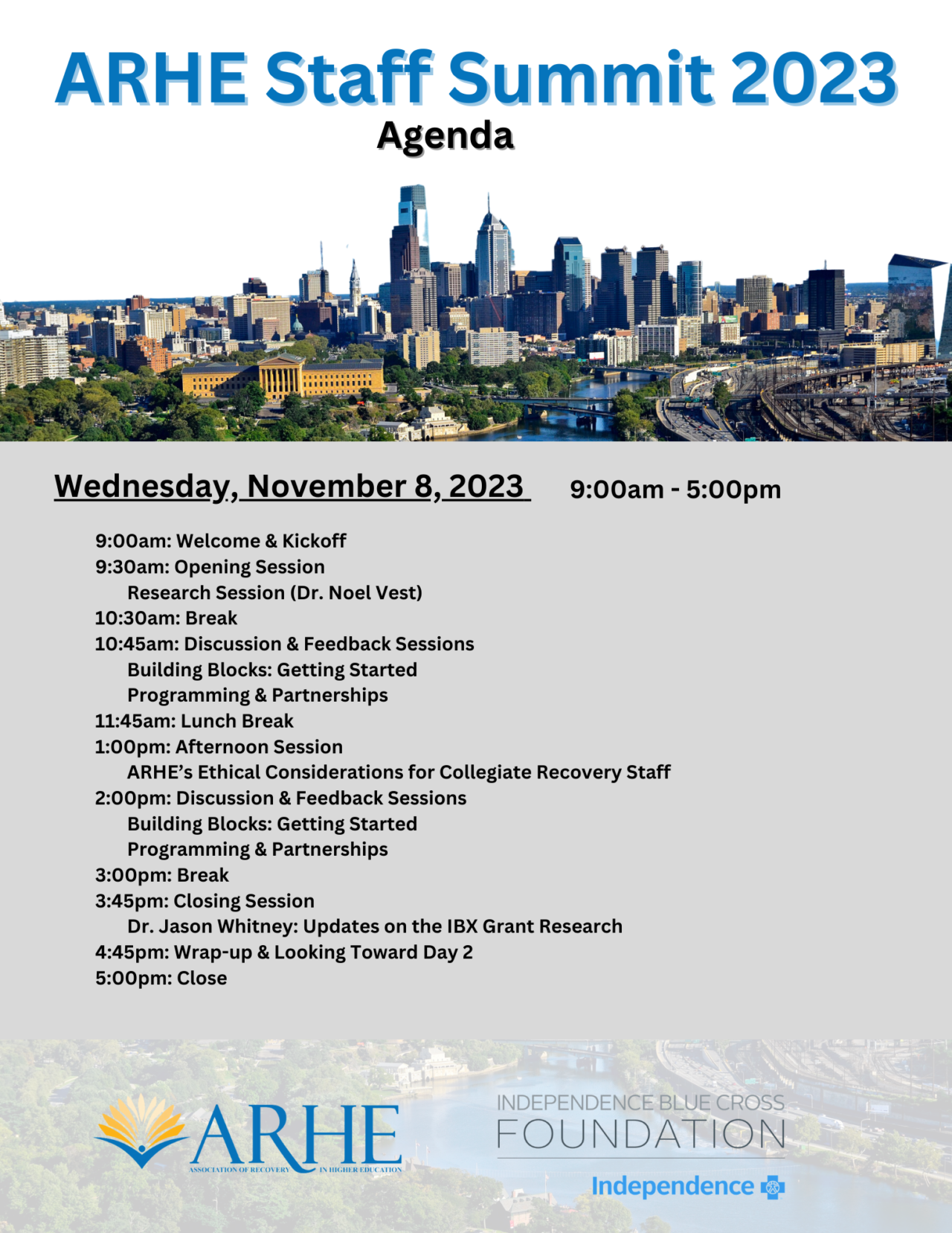 2023 Collegiate Recovery Staff Summit Association Of Recovery In